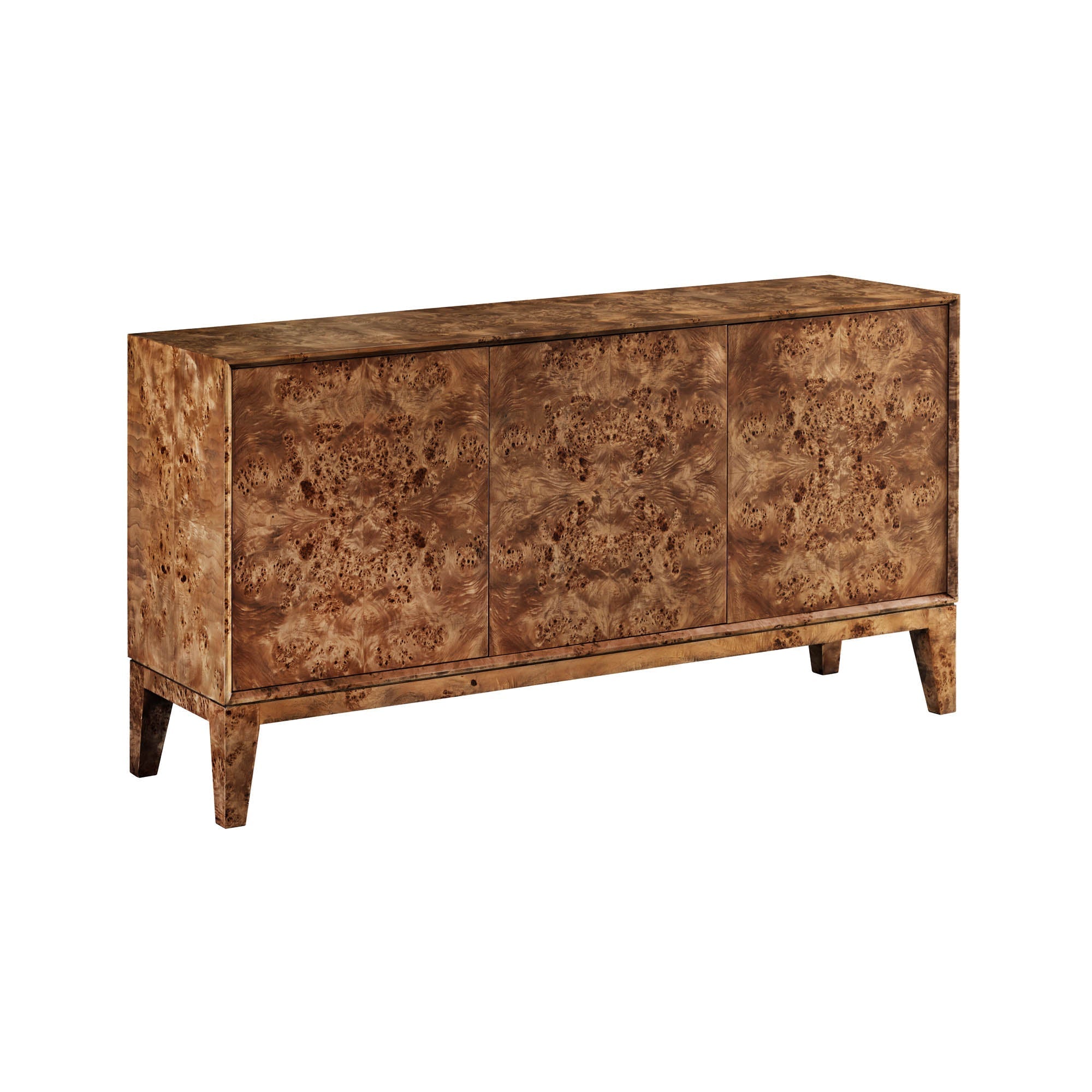 Mappa 3 Door Sideboard - Dark Burl – Furniture Barn